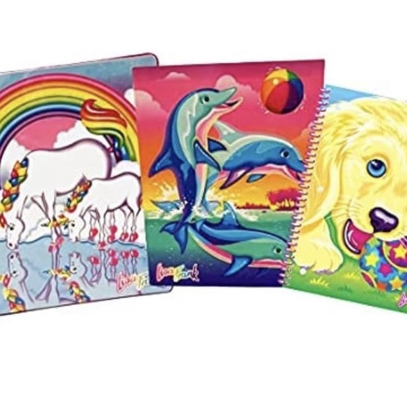 Lisa Frank | Office | 2 Sets Lisa Frank Birthday Binder Bundle Lot Of 2 ...